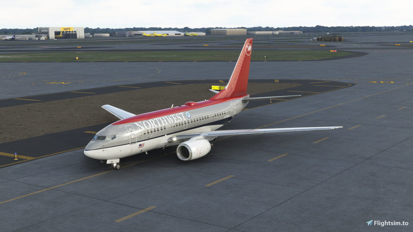 Northwest (Old Colors / Fictional) - PMDG 737-600 for Microsoft Flight ...