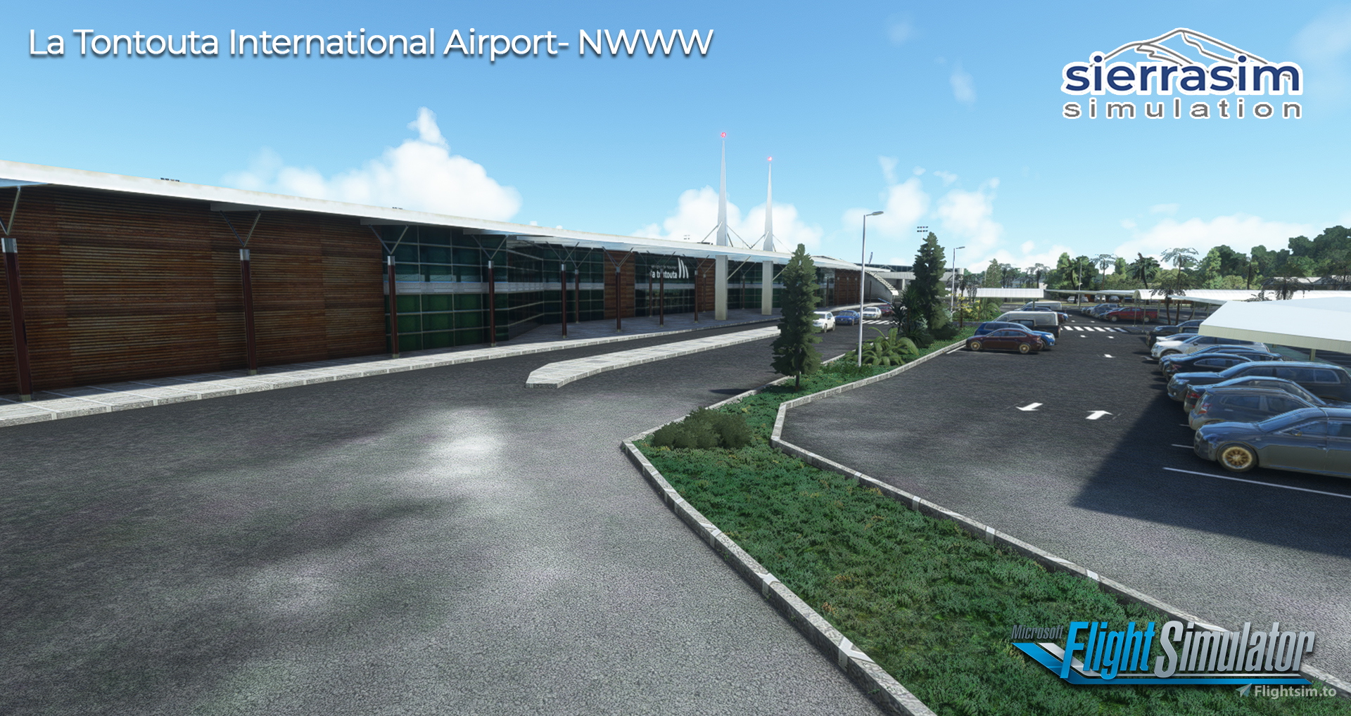 Sierrasim Simulation - NWWW - La Tontouta Intl. Airport for Microsoft ...