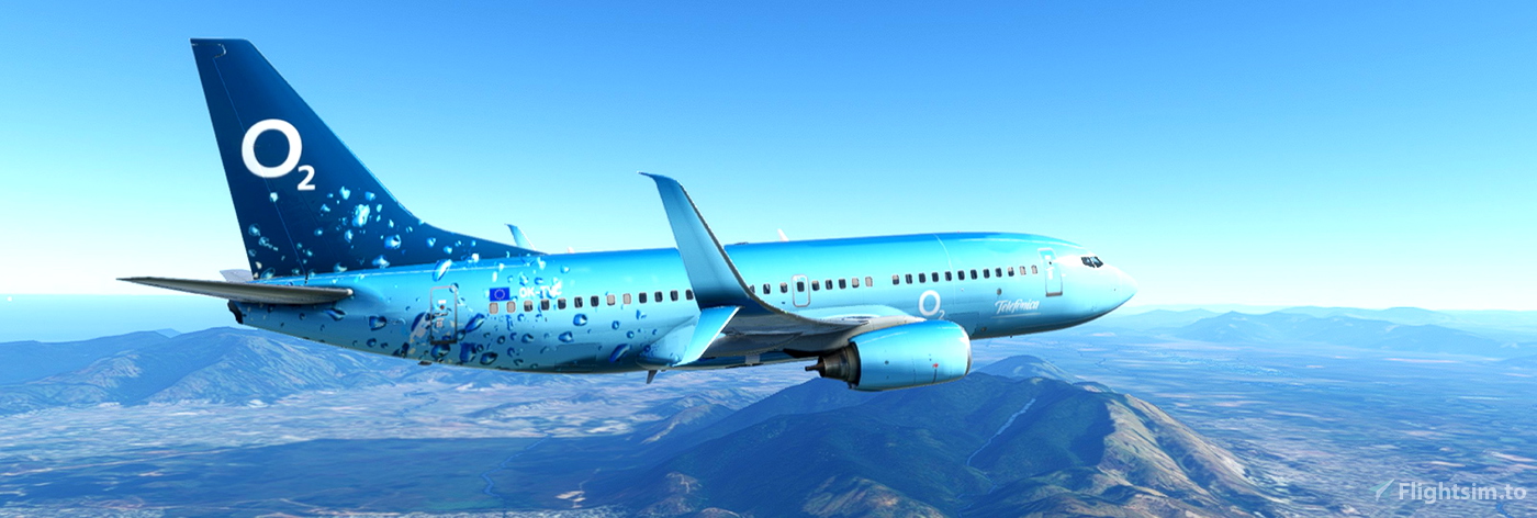 O2 TELEFONICA for Microsoft Flight Simulator | MSFS