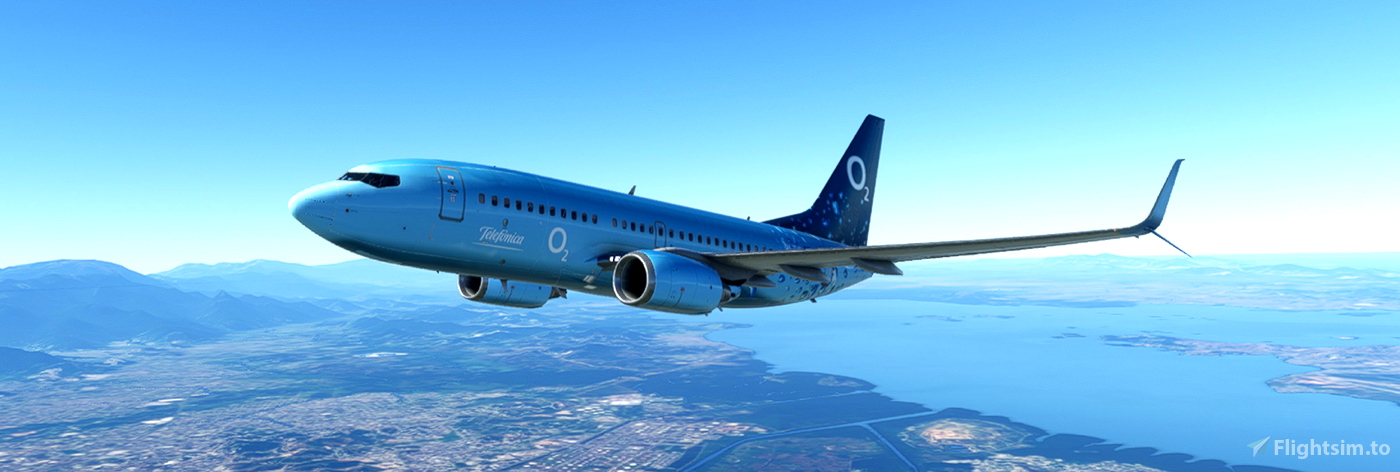 O2 TELEFONICA for Microsoft Flight Simulator | MSFS