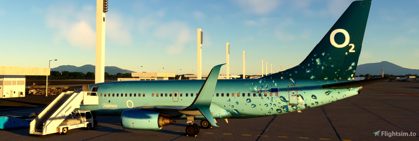 O2 TELEFONICA for Microsoft Flight Simulator | MSFS