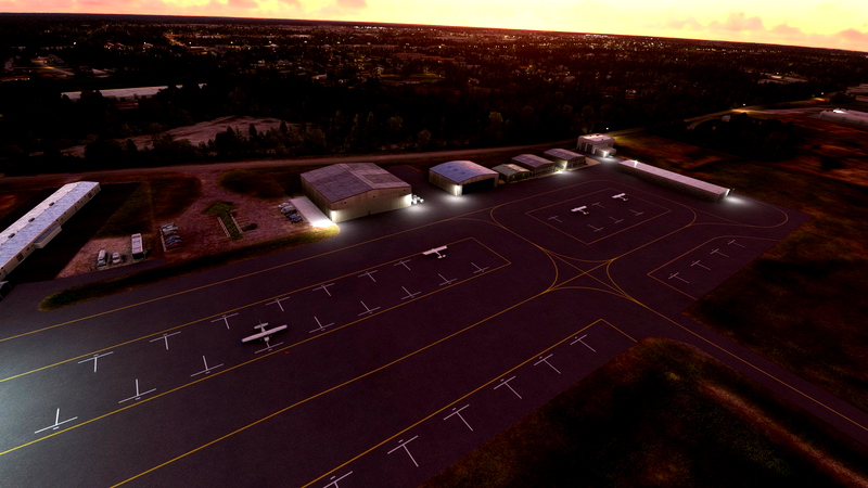 Clarksville Regional Airport (KCKV) for Microsoft Flight Simulator | MSFS