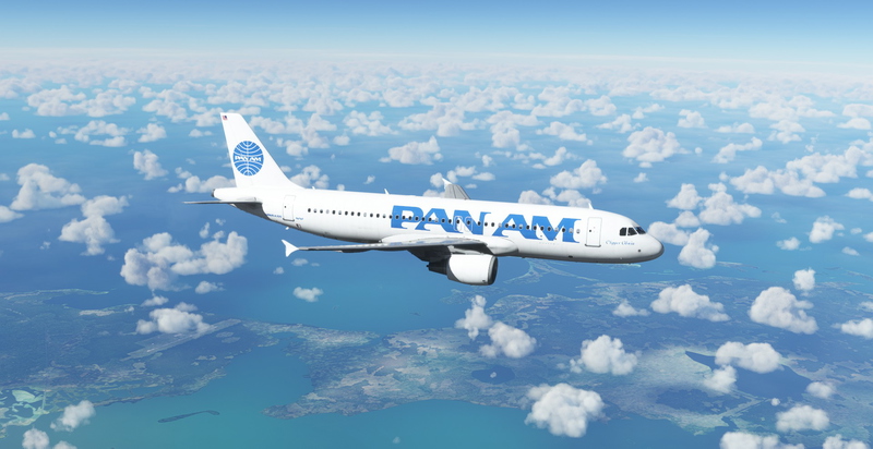 Pan Am "Clipper Gloria" Fenix A320 Ceo for Microsoft Flight Simulator ...