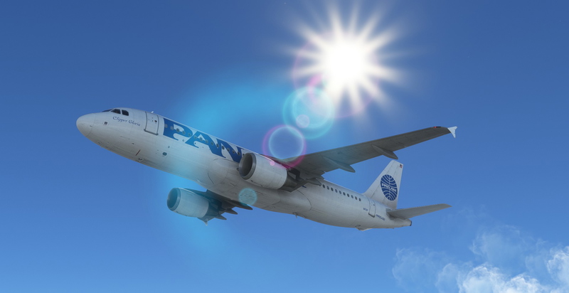 Pan Am "Clipper Gloria" Fenix A320 Ceo for Microsoft Flight Simulator ...