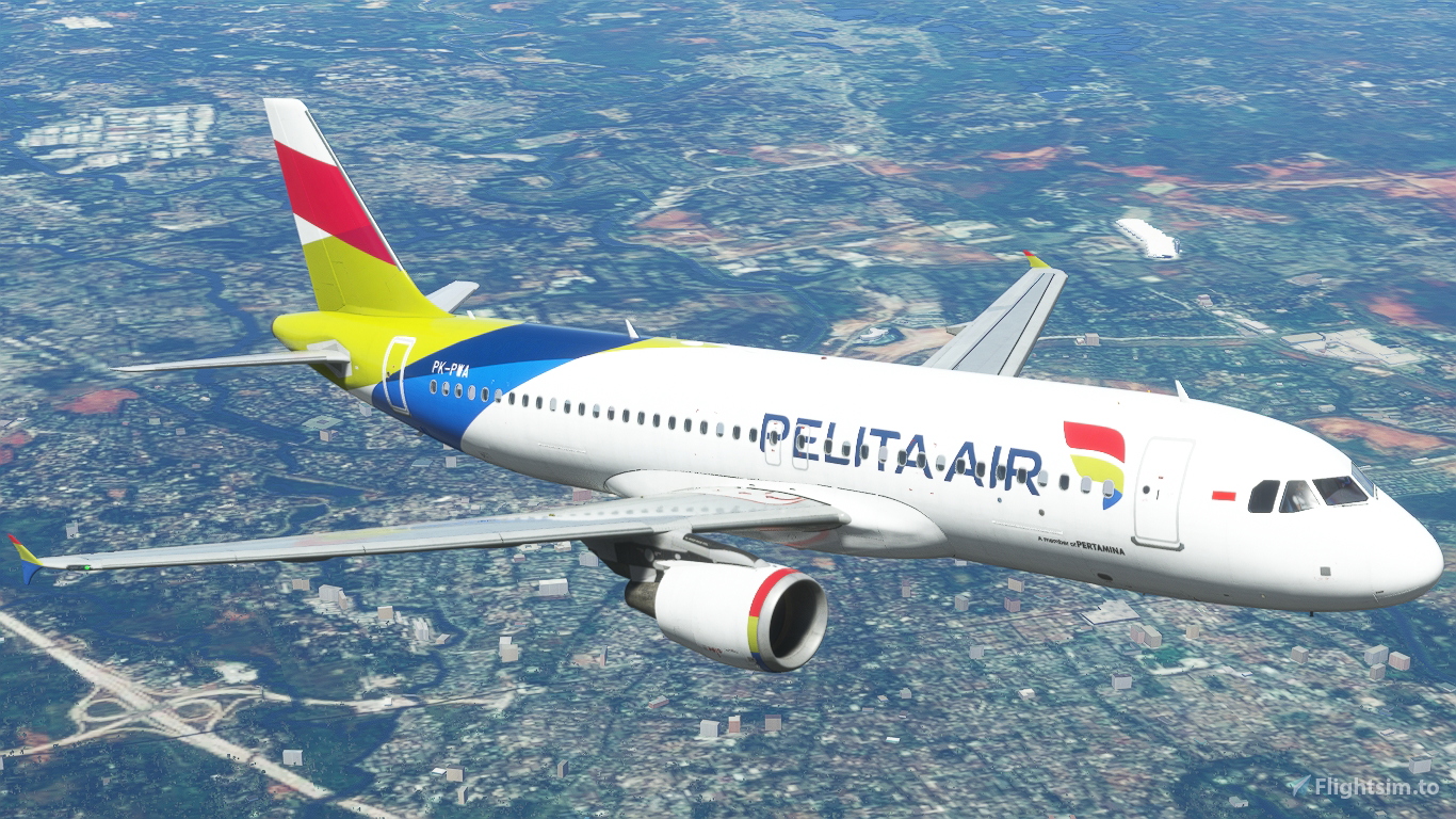 Pelita Air PK-PWA for Microsoft Flight Simulator | MSFS