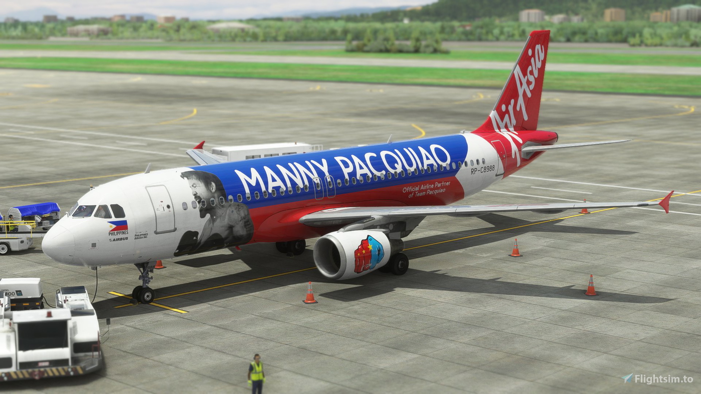 Philippines AirAsia RP-C8988 for Microsoft Flight Simulator | MSFS
