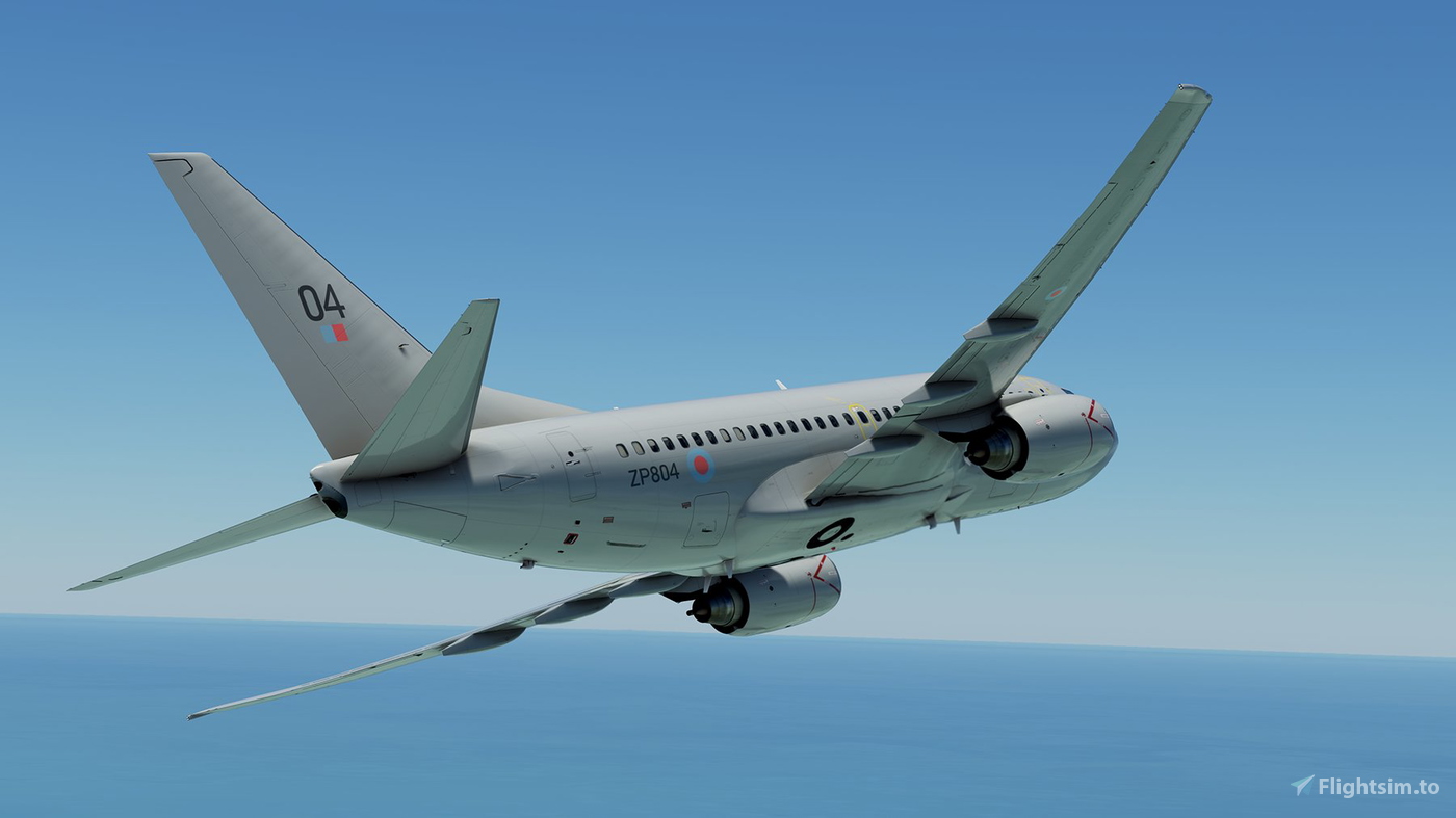 PMDG 737-600 RAF P8 (ZP804 - 2019) for Microsoft Flight Simulator | MSFS