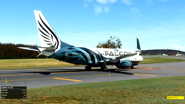 PMDG 737-7 BW Orbit Airlines "Classic" (Weathered) for Microsoft Flight ...