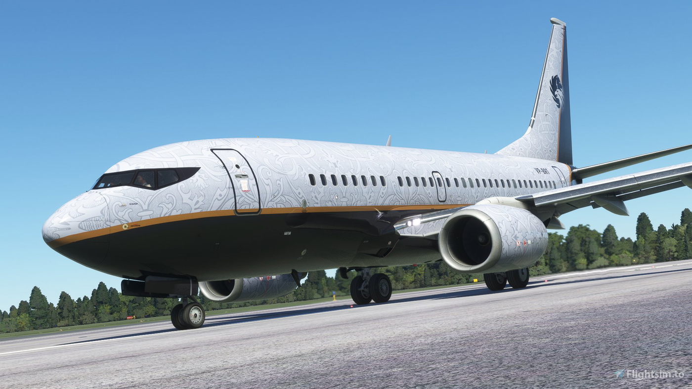 PMDG 737-700 BBJ Royal Jet Bermuda (VP-BRT) for Microsoft Flight ...