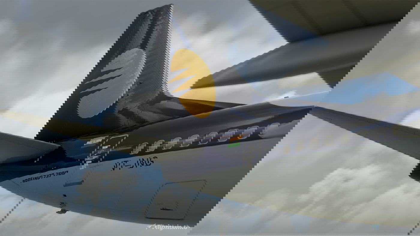 PMDG 737 700 BW Jet Airways (India) VT-JNG for Microsoft Flight ...