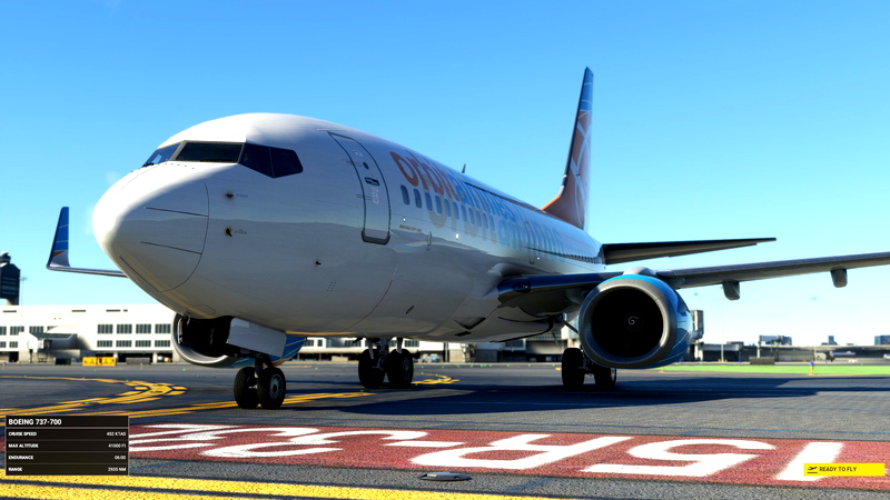 PMDG 737-700 BW Orbit Airlines (Weathered) for Microsoft Flight ...