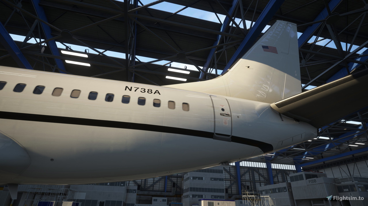 PMDG 737-700 U.S. Marshals JPATS N738A for Microsoft Flight Simulator ...