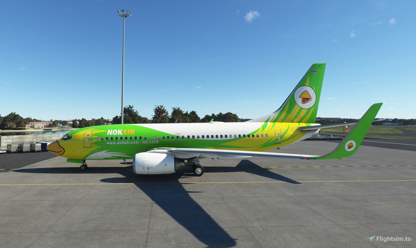 PMDG 737 700 Nok Air Livery Pack HS DBP HS DBR HS DBS For PMDG 737 700 Nok Air Livery Pack HS DBP HS DBR HS DBS For
