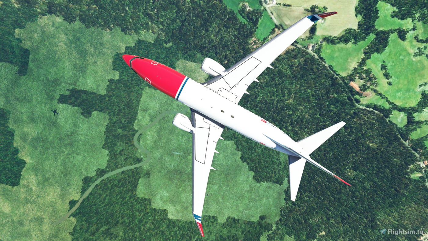 PMDG 737-700 Norwegian Air Shuttle (SE-RPM) for Microsoft Flight ...