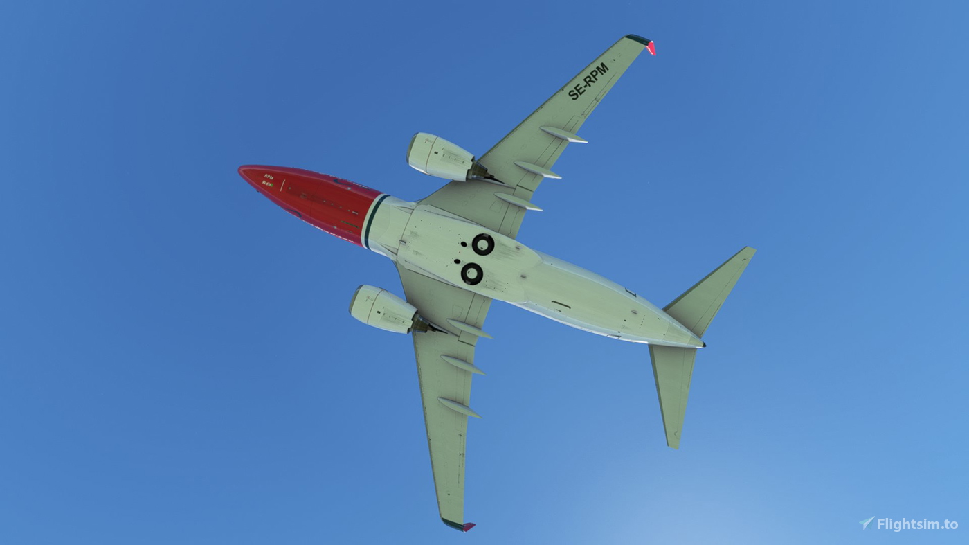 PMDG 737-700 Norwegian Air Shuttle (SE-RPM) for Microsoft Flight ...