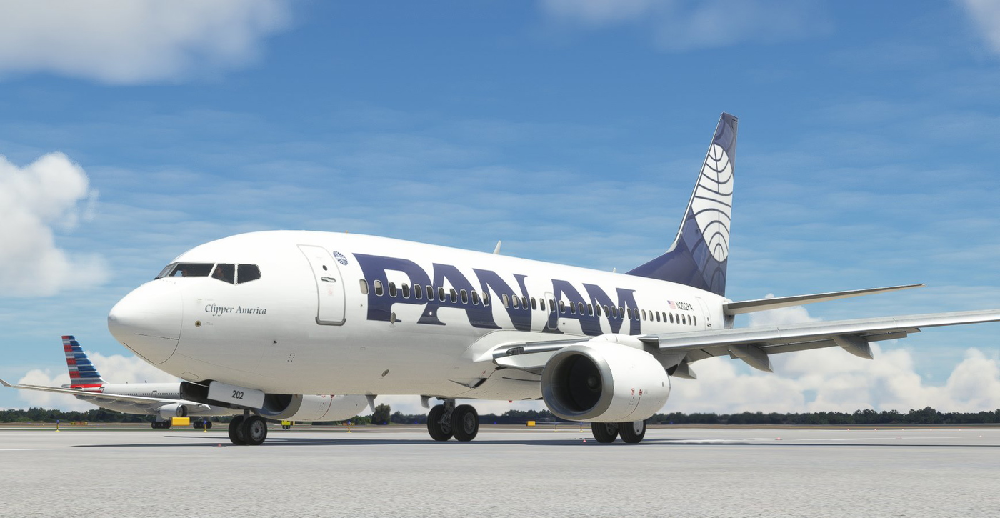 PMDG 737-700 - Pan Am (Modern Livery) [Fictional] for Microsoft Flight ...