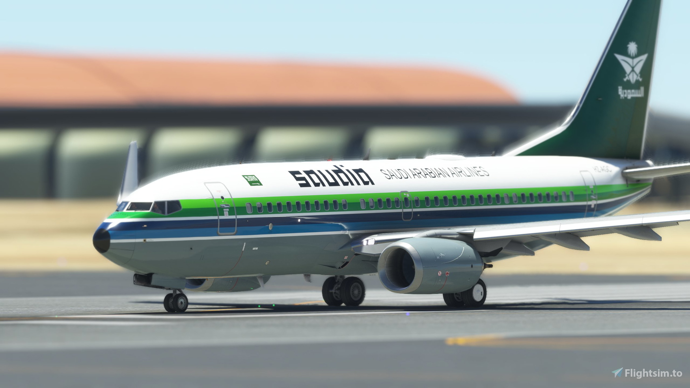 PMDG 737-700 Saudia 70s (HZ-AGC - 1970s) for Microsoft Flight Simulator ...