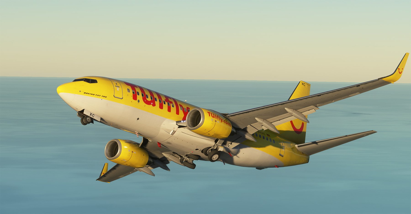 PMDG 737-700 TUI Yellow (D-AHXC - 2007) 对于 Microsoft Flight Simulator ...