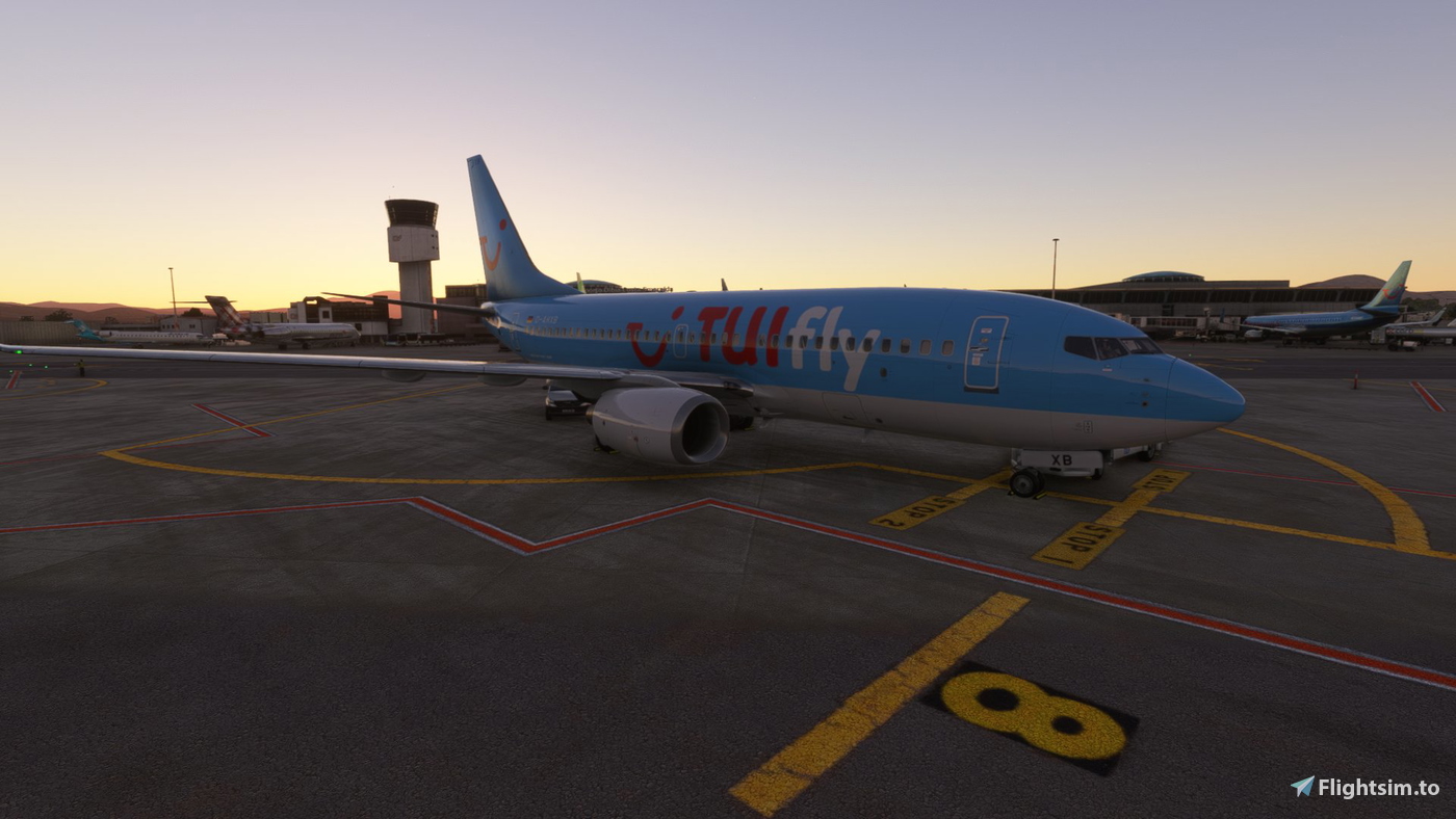PMDG Boeing 737-700 TUI TUIfly Blue 2008 (D-AHXB) for Microsoft Flight ...