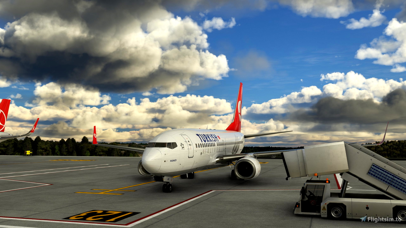 [PMDG 737-700] Turkish Airlines | 2005 » Microsoft Flight Simulator