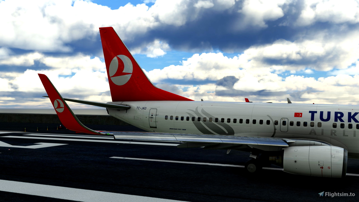 [PMDG 737-700] Turkish Airlines | 2005 » Microsoft Flight Simulator