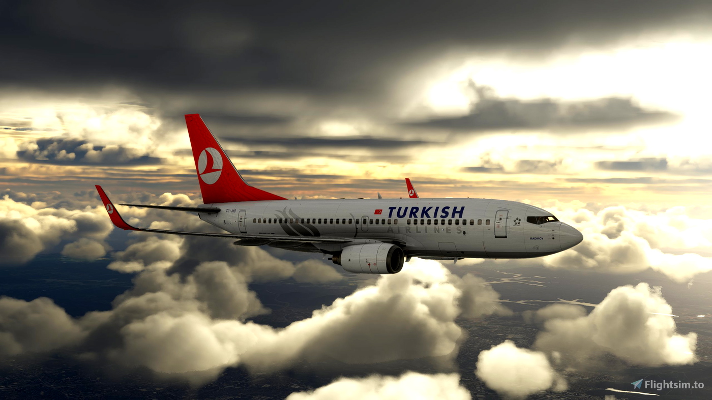 [PMDG 737-700] Turkish Airlines | 2005 » Microsoft Flight Simulator