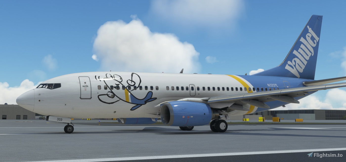 PMDG 737-700 - ValuJet [Fictional] for Microsoft Flight Simulator | MSFS
