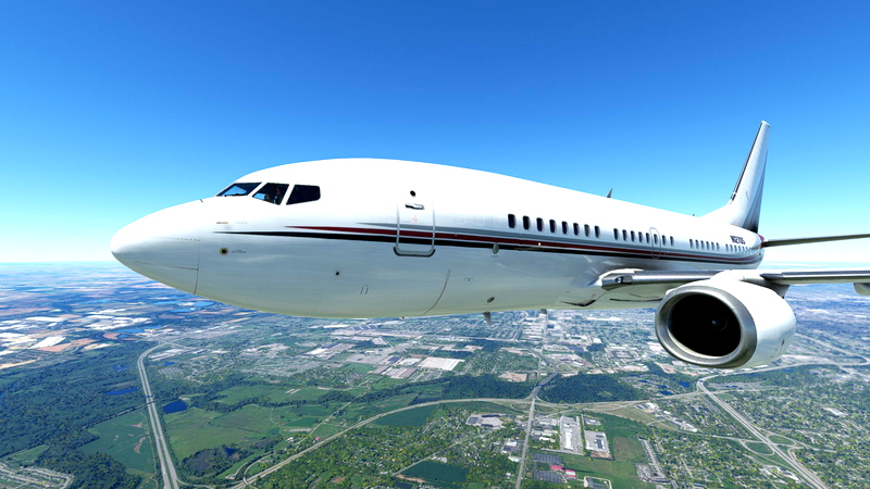 PMDG 737-700 Netjets BBJ (N127QS and N737CM) for Microsoft Flight ...