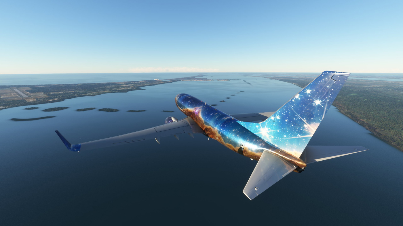 PMDG 737-700BDSF Carina Nebula pour Microsoft Flight Simulator | MSFS