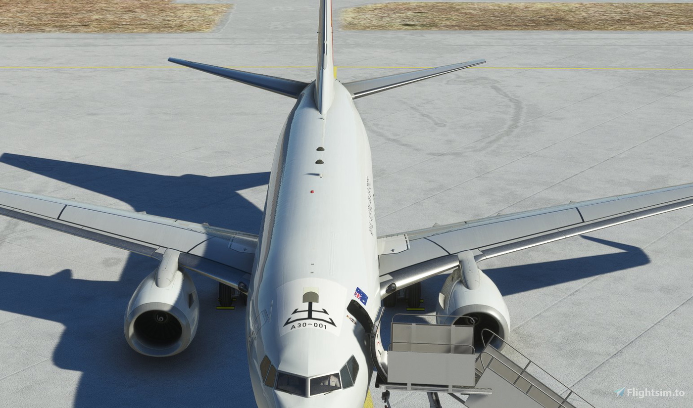 PMDG 737-700BBJ RAAF (E7A Wedgetail) A30-001 for Microsoft Flight ...