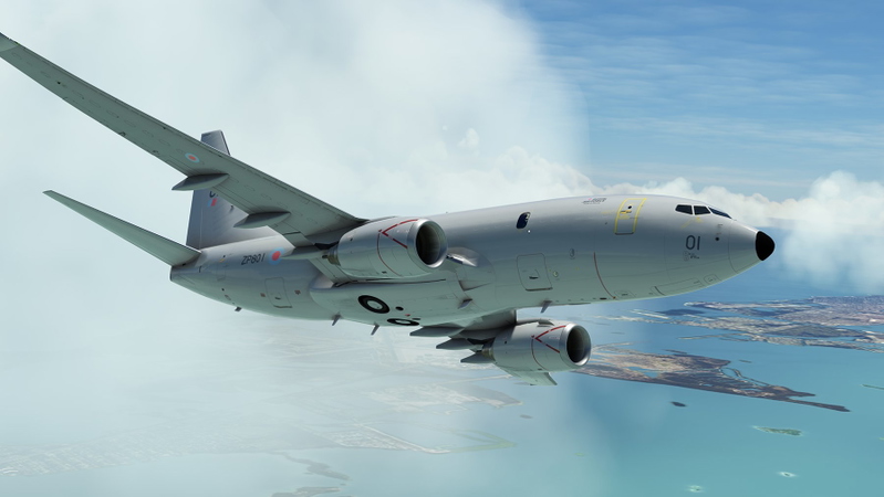 PMDG 737-700BDSF RAF P-8A (ZP801 - 2022) for Microsoft Flight Simulator ...