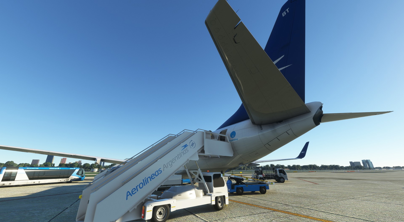 PMDG 737 Ground Handling Aerolíneas Argentinas for Microsoft Flight ...