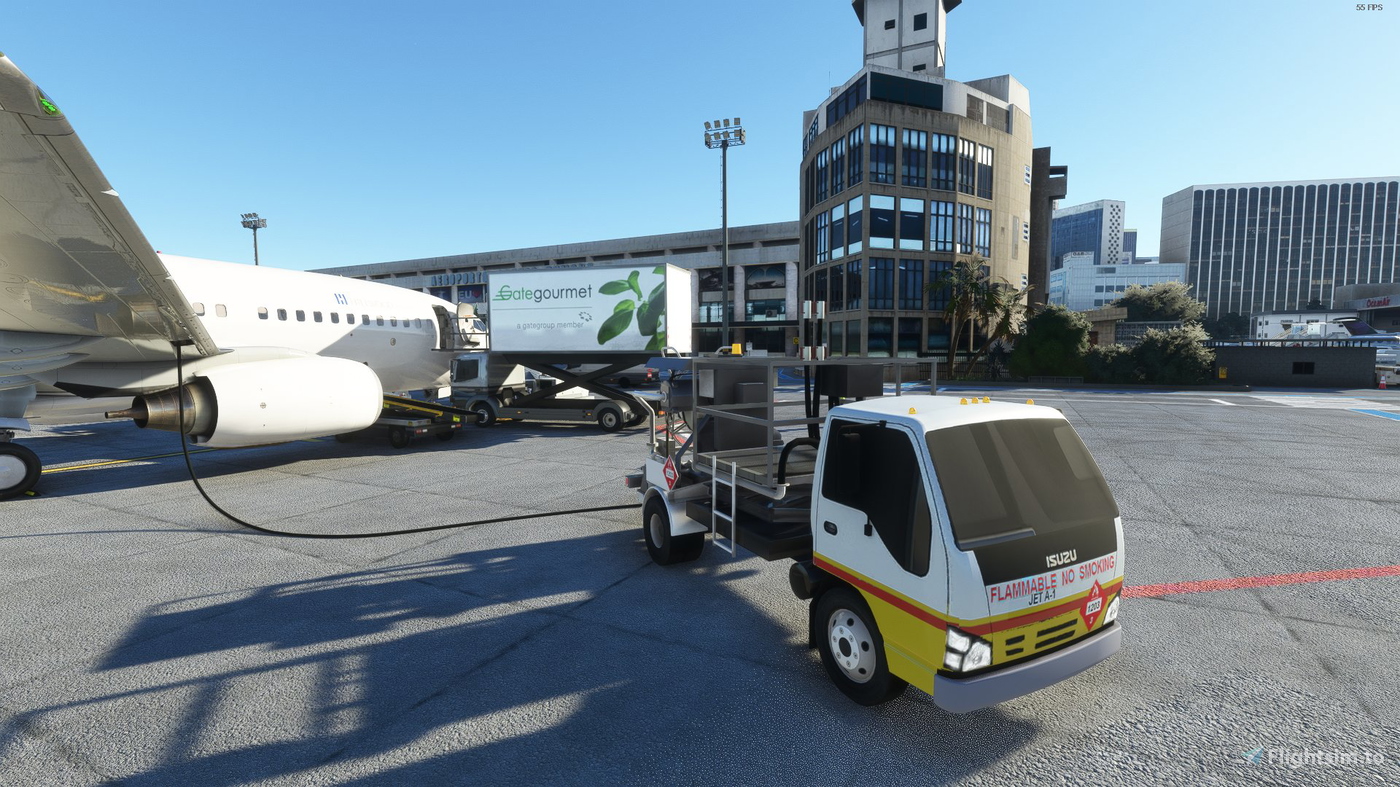 PMDG 737 Vehicles, Trucks and Stairs Textures für Microsoft Flight ...