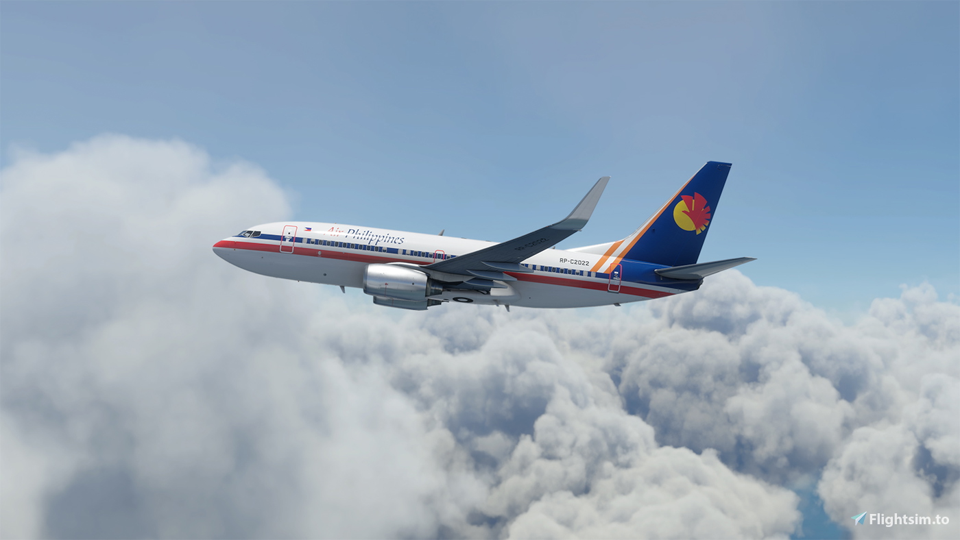 PMDG B737-700 Air Philippines (RP-C2022) 对于 Microsoft Flight Simulator ...