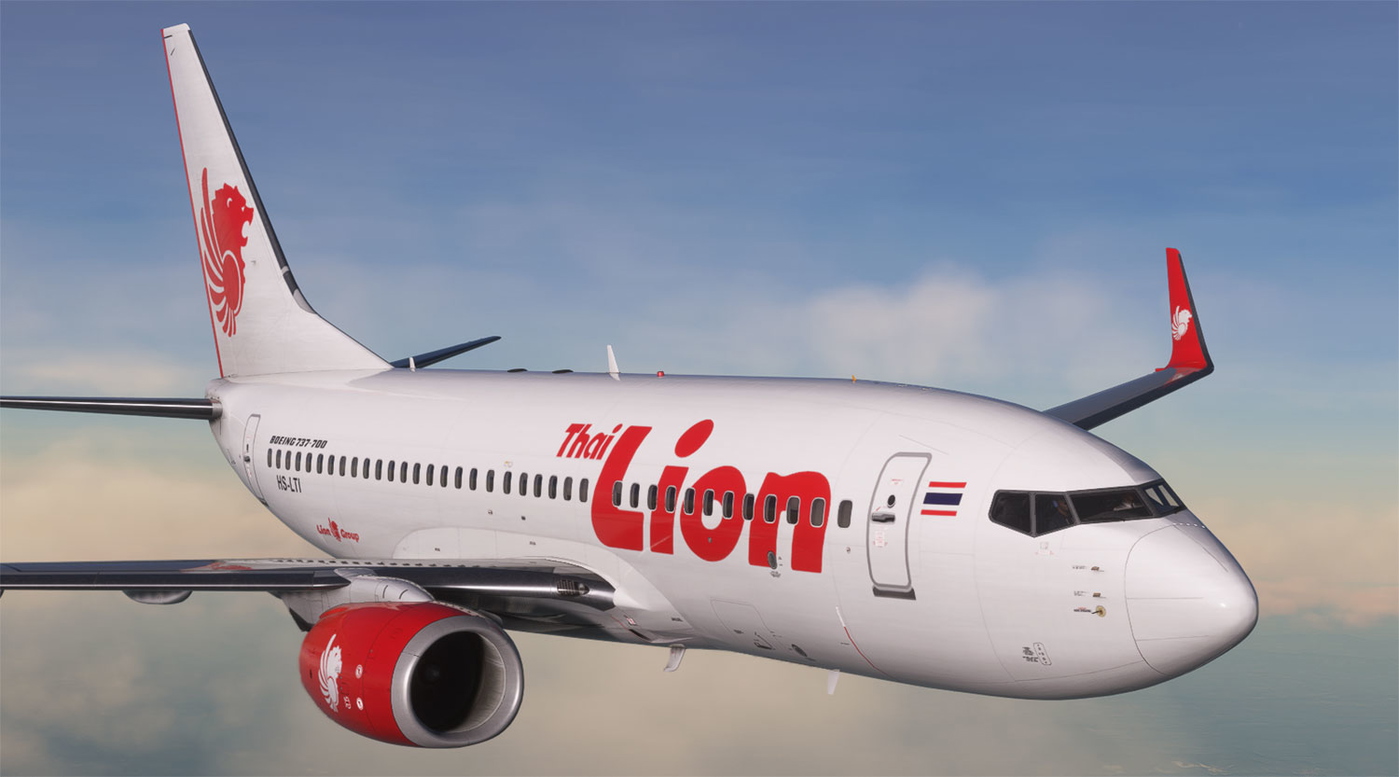 PMDG B737-700 | Thai Lion Air | HS-LTI for Microsoft Flight Simulator ...