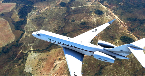 PP-VDR | Bombardier Global 6000 | 8K Resolution » Microsoft Flight ...