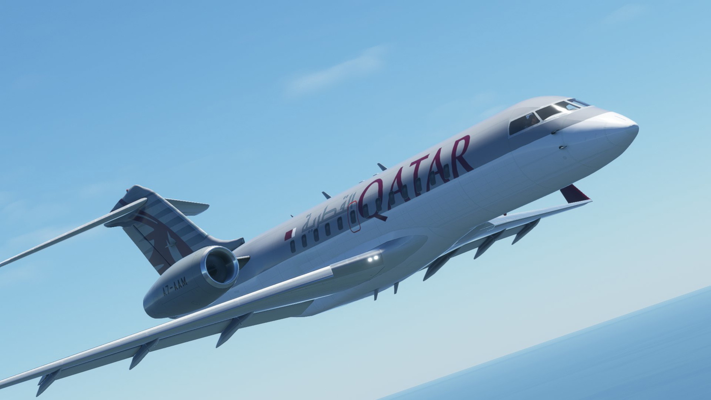 [Bombardier Global 6000] Qatar Executive [4K] Livery for Microsoft ...