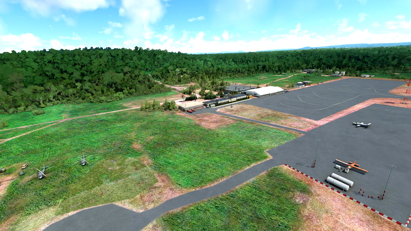 Rabaul Tokua airport AYTK for Microsoft Flight Simulator | MSFS