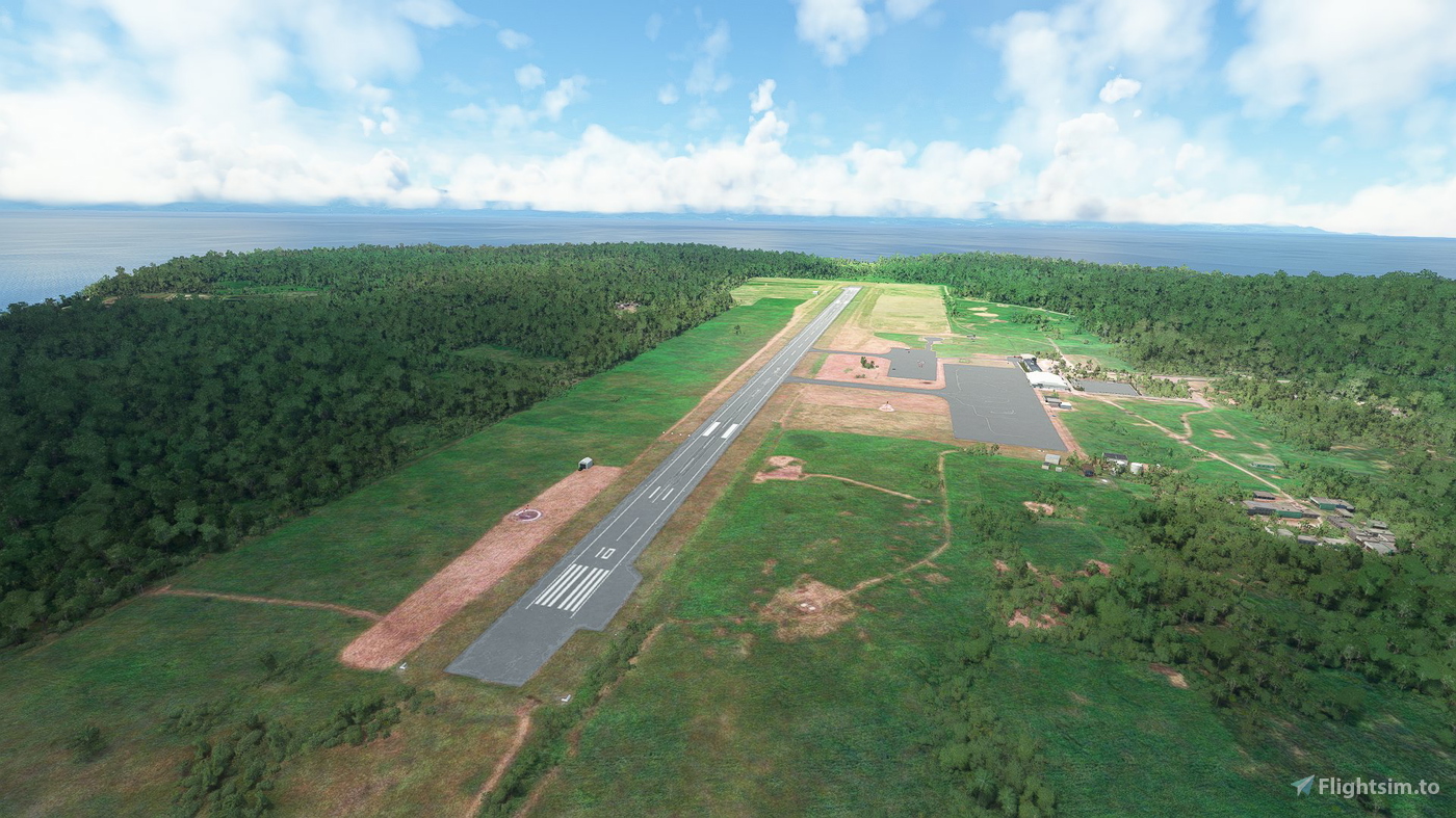 Rabaul Tokua airport AYTK for Microsoft Flight Simulator | MSFS