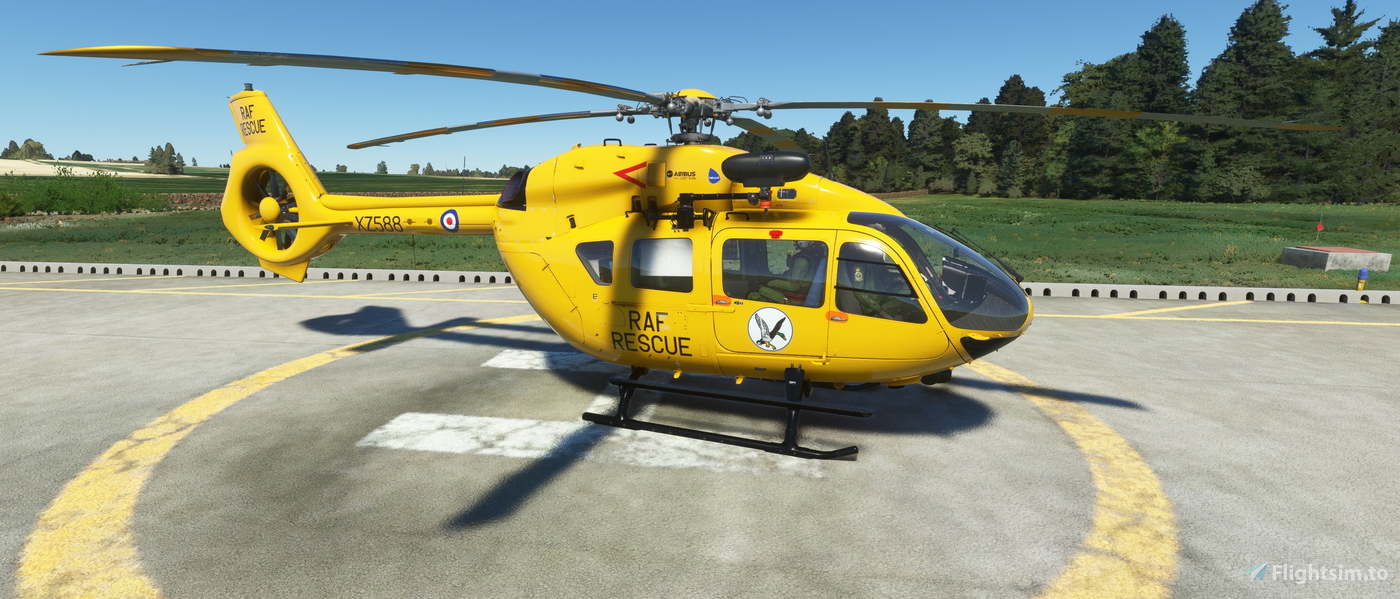 RAF Search and Rescue (Fictional, based on XZ588) | Airbus H145 | 8K ...