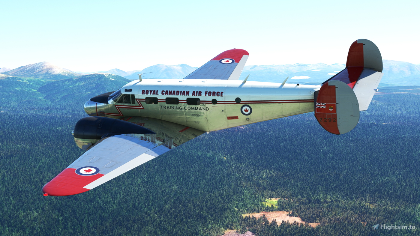 RCAF CT-128 Expeditor Mk. 3T for Microsoft Flight Simulator | MSFS