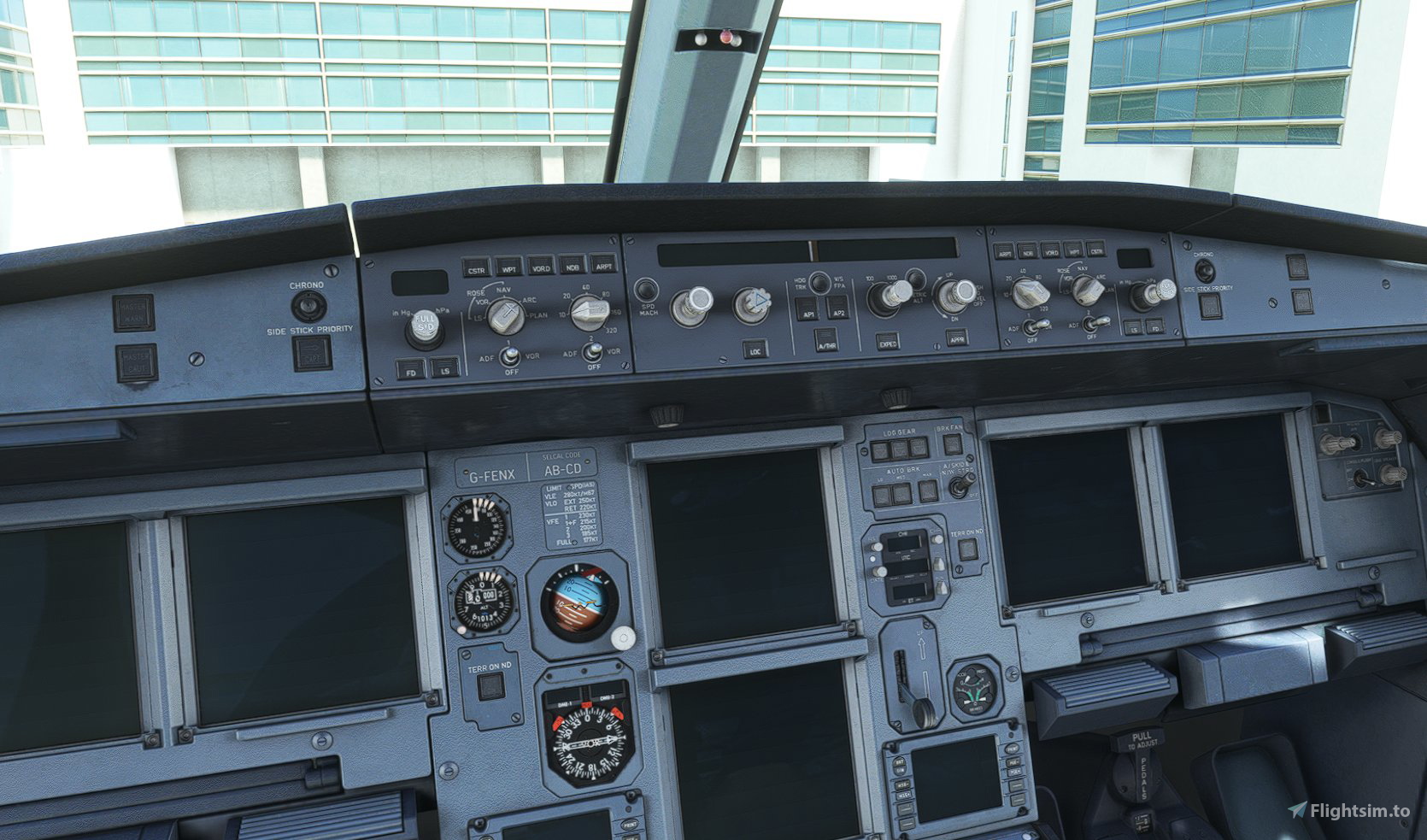 Realistic Gray Autopilot Panel for Microsoft Flight Simulator | MSFS