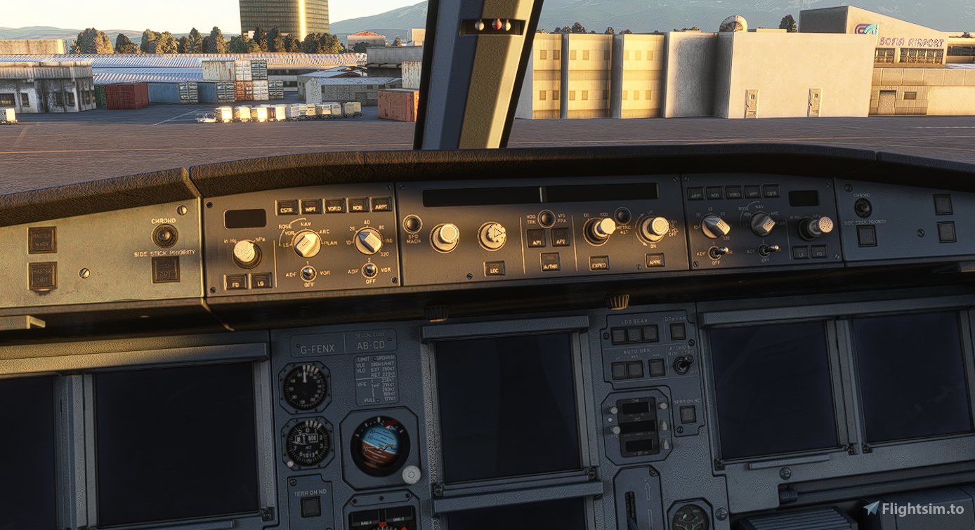 Realistic Gray Autopilot Panel for Microsoft Flight Simulator | MSFS