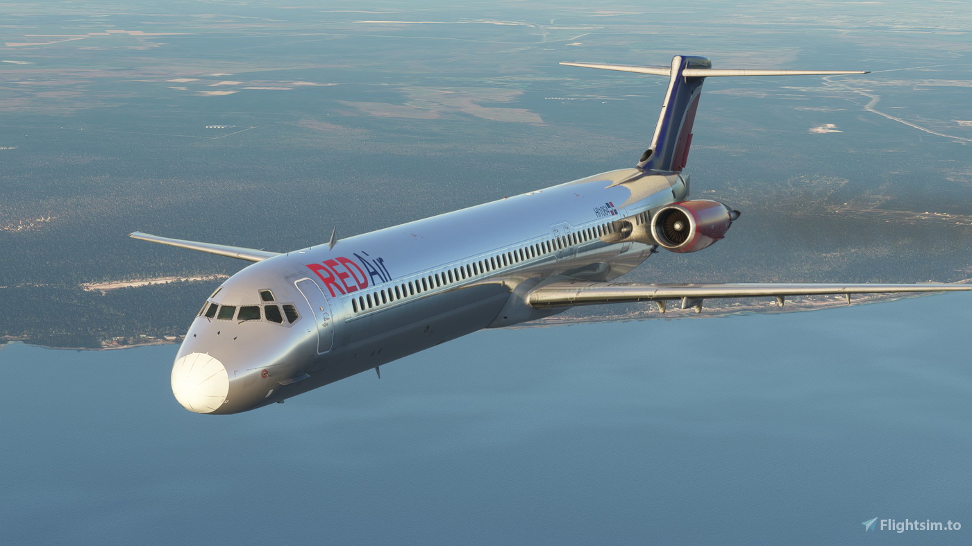 Red Air [8K] - Fly The MaddogX for Microsoft Flight Simulator | MSFS