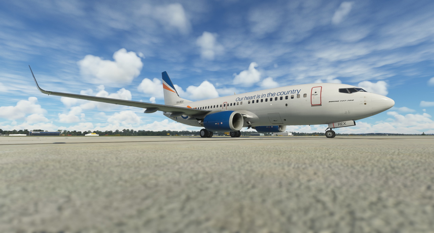 Rex Australia (VH-REX Fictional) PMDG 737-700 for Microsoft Flight ...