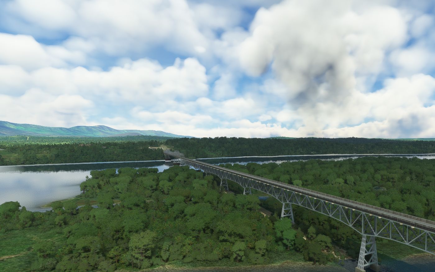 Rip Van Winkle Bridge, NY, USA for Microsoft Flight Simulator | MSFS