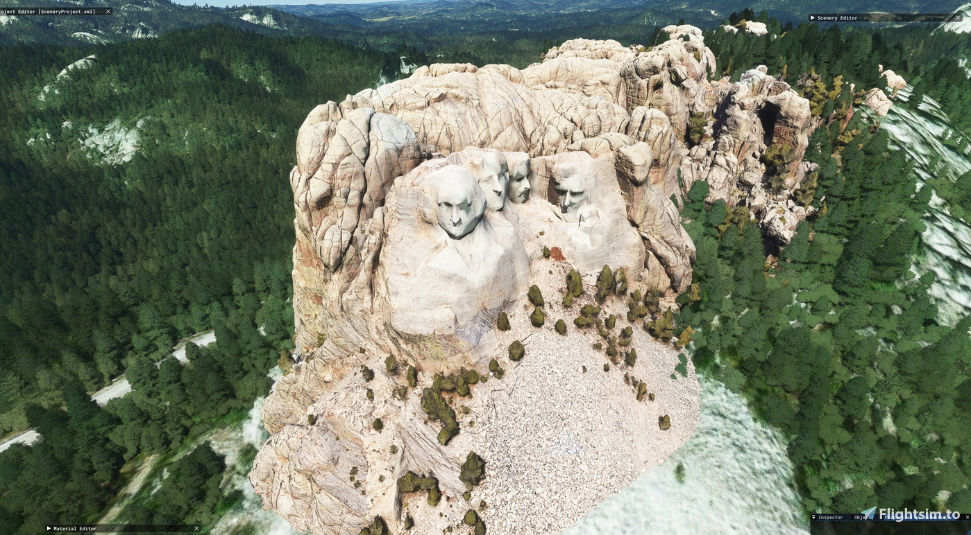 Rushmore Mount, google map для Microsoft Flight Simulator | MSFS