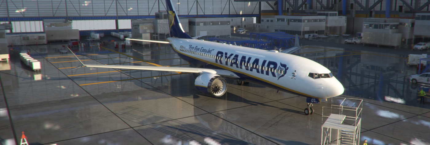 RYANAIR BYE BYE EASYJET WITH WINGLETS for Microsoft Flight Simulator | MSFS