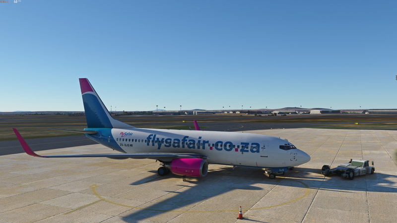 Safair PMDG 737-700 for Microsoft Flight Simulator | MSFS