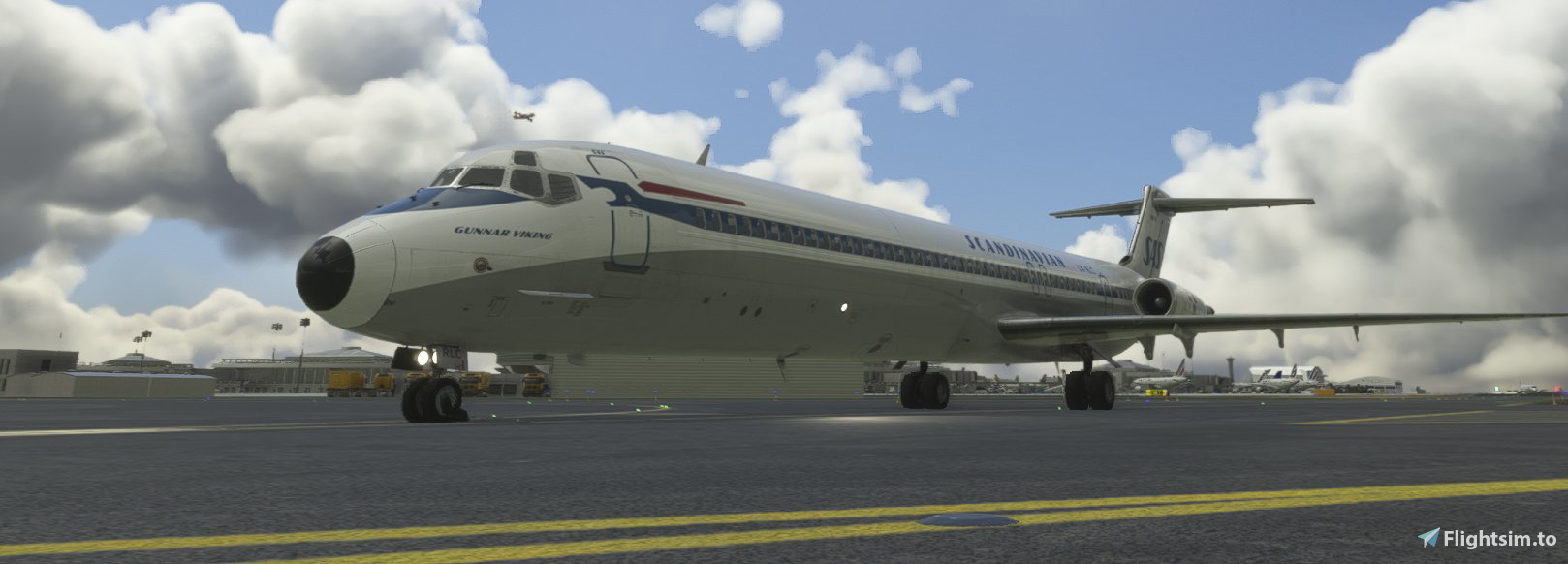 SCANDINAVIAN AIRLINES LN-RLC "GUNNAR VIKING" 8K - MSFS Add-on ...